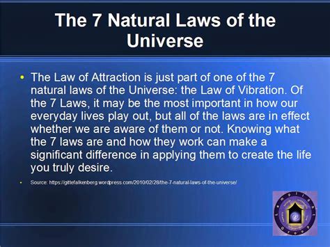 Jeremy E Mcdonald 7 Natural Law Of The Universe