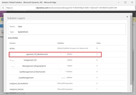 Ctrl Alt Jopx Lessons Learned About Dynamics 365 Solution Layering