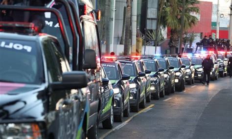 Inicia Operativo GUADALUPE REYES Para Reforzar La Seguridad En Puebla Capital Periodico El