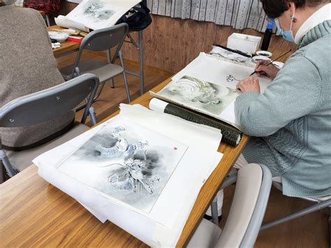 水墨画教室 水墨画家 竹澤美知代 MICHIYO TAKEZAWA