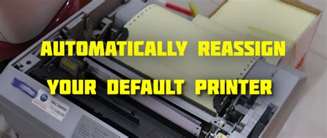 Automatically Reassign Your Default Printer Fedora Magazine