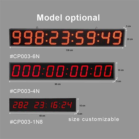 china days countdown clock safety event timer manufacturers suppliers