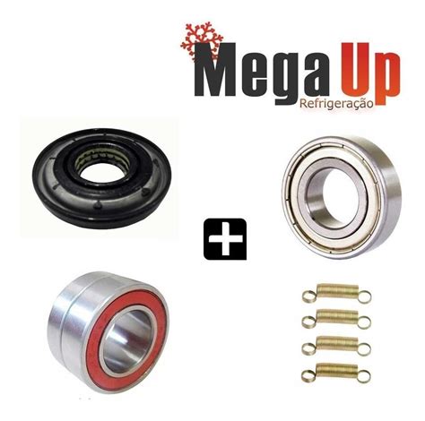 Kit Retentor Rolamentos Molas Lavadora Electrolux Lt10b Mercado Livre