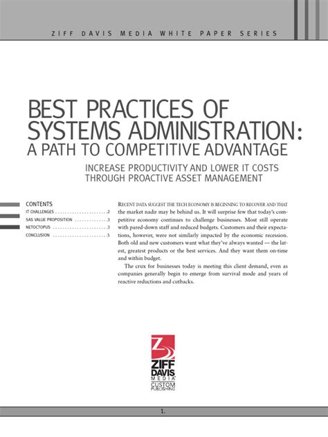 Systems Admin Best Practices Pdf