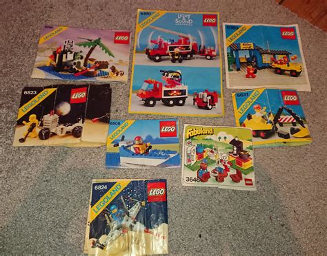 Se produkter som liknar Äldre Lego beskrivningar på Tradera