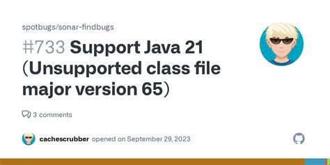 Support Java 21 Unsupported Class File Major Version 65 · Issue 733