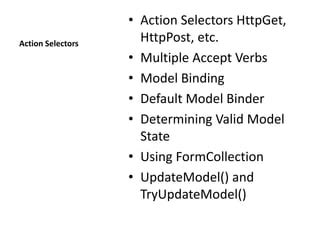 Asp Net Mvc With Sql Server Ppt