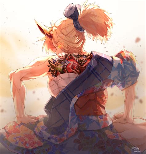 Hoshiguma Yuugi Touhou Drawn By Sunnysideup Danbooru