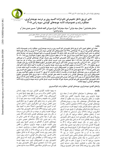 Pdf The Effect Of In Ovo Injection Of Nanoparticles Of Zinc Oxide On Hatching Growth