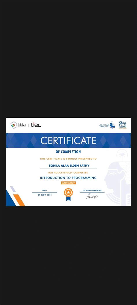 sohaila alaa on linkedin information technology institute iti iti