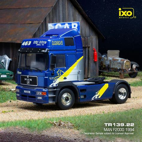 Skala 1 43 Man F2000 1994 Blue Fr Ixo Models Yakol