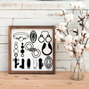 Sex Toys Bundle PNG SVG DXF PSD Files Craftpi