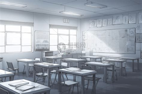 黑板插画教室学习插画图片下载 正版图片600025417 摄图网