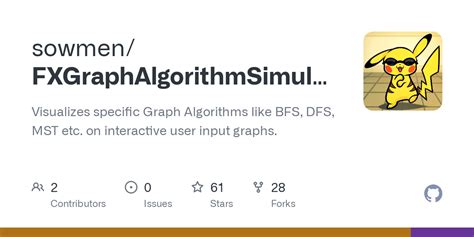 github sowmen fxgraphalgorithmsimulator visualizes specific graph