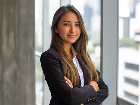 Premium Photo Young Girl Administrator
