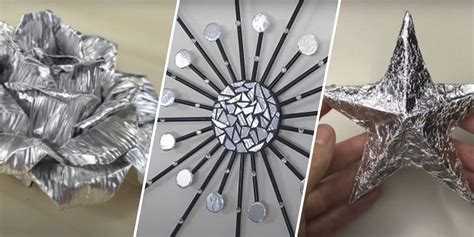 13 интересных поделок из фольги которые легко сделать своими руками — Лайфхакер