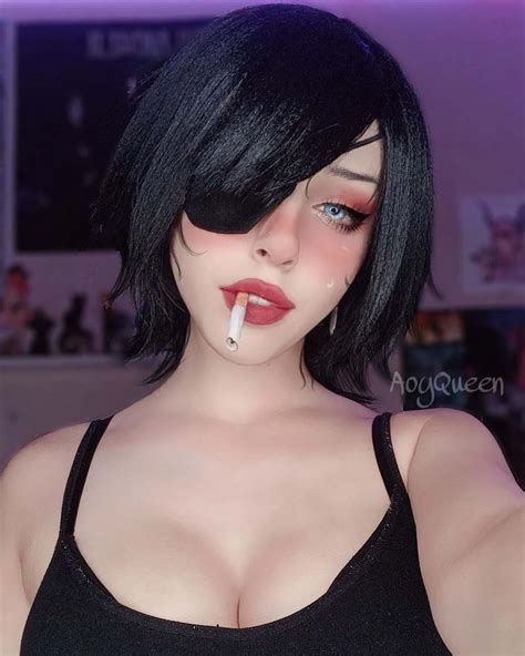 Himeno Mostrará Su Mejor Lado Con Este Atrevido Cosplay De Chainsaw Man