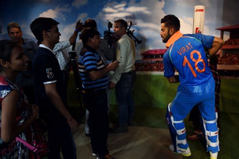 Virat Kohlis Wax Statue Unveiled At Madame Tussauds Museum