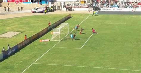 Gol De Janio Pósito En Universitario Vs Adt Tarma Por Partido Del