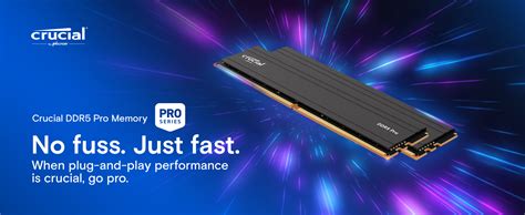 Crucial Pro DDR5 RAM 96GB Kit 2x48GB 5600MHz Intel XMP 3 0 Computer