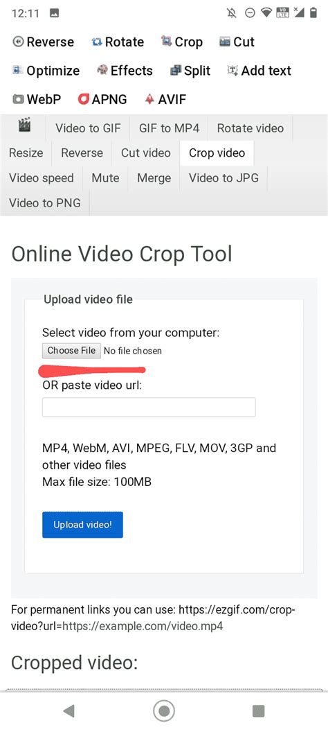 How To Crop A Video On Android