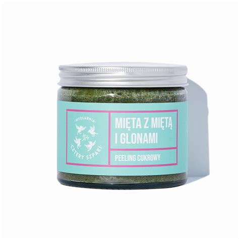Mydlarnia Cztery Szpaki Peeling z miętą i glonami Sklep EMPIK