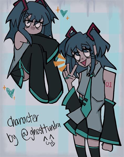 Lacey Miku Cute Drawings Horror Game Miku
