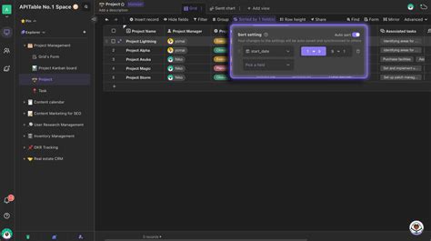 Grid View Aitable Help Center