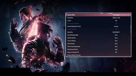 Tekken 8 Pc Optimizasyon Rehberi