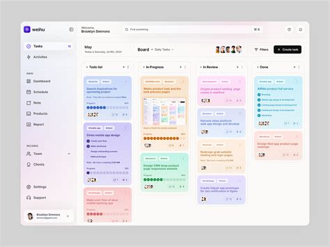 sidebar navigation by orix creative on dribbble