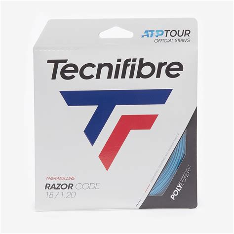 Tecnifibre Razorcode Atp 1 20mm 12m Set Blue String Pro Direct Tennis