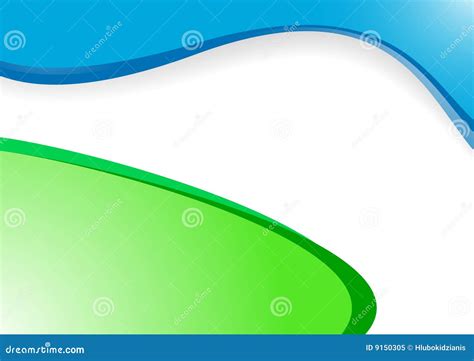 Fond Vert Bleu De Vecteur Illustration De Vecteur Illustration Du Vert