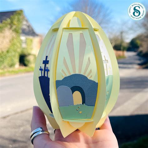 Easter Story 3d Egg Lantern More Designs Craft With Sarah