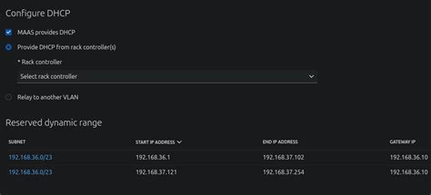 External DHCP Configuration Users Canonical MAAS Discourse