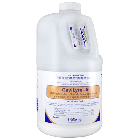 Gavilyte N Oral Sol Flavor Pak Rx Products