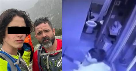 Lomas de Angelópolis Carlos Pereyra papá de joven que golpeó a guardia ofreció disculpas