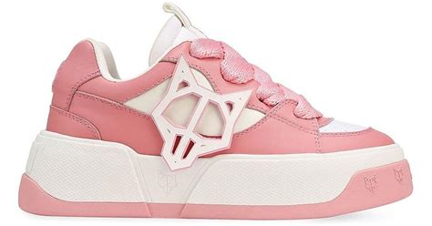 Naked Wolfe City Platform Sneakers In Pink Lyst