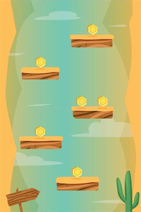 Vertical Background Game Cartoon Stock Illustrations 1678 Vertical