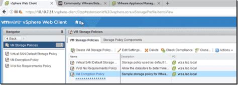 VMware VM Encryption In VSphere 6 5 4sysops