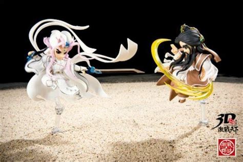 霹靂無雙3d激戰天下【激戰群誌003】劍界雙巔－魔流劍風之痕＆劍痞憶秋年，白風之痕雙手持有魔流劍 Yahoo奇摩拍賣