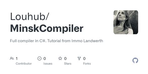 GitHub Louhub MinskCompiler Full Compiler In C Tutorial From Immo