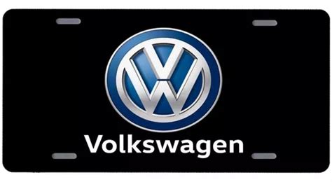 Placas Auto Metalicas Personalizadas Volkswagen Meses sin interés