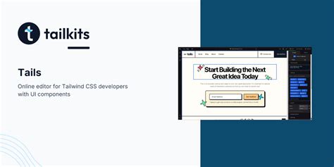 Tails Tailwind Css Website Builder Tailkits