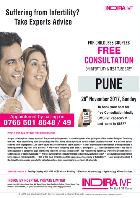 Indira Ivf Fertility Centre Take Experts Advice Ad Advert Gallery