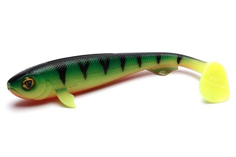 Nsc044 Fox Rage Guma Super Slick Shad 23cm Firetiger Uv PrzynĘty