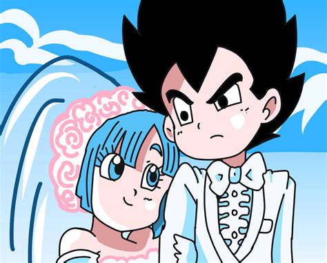Vegeta X Bulma My Wife Chibi By Qsky On Deviantart
