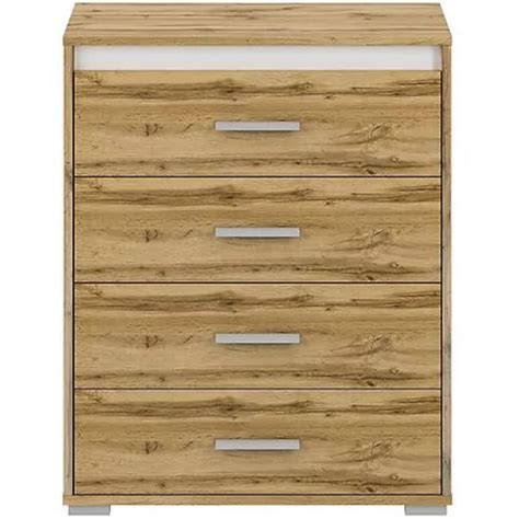 Avo 15 Komoda 4 Ladice 69x34x85 Cm Natur Wotan Hrast Emmezeta Webshop