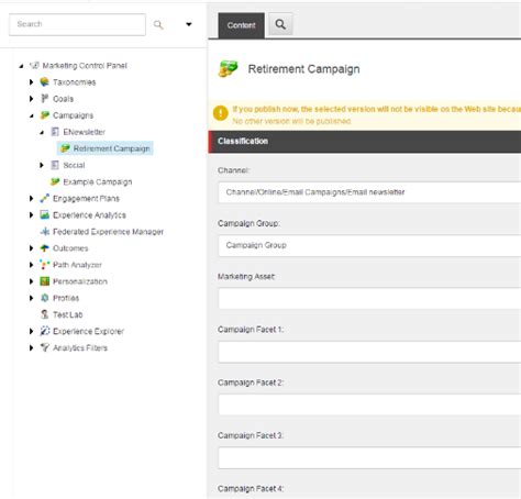 Sitecore Campaign Set Up Horizontal Digital Blog