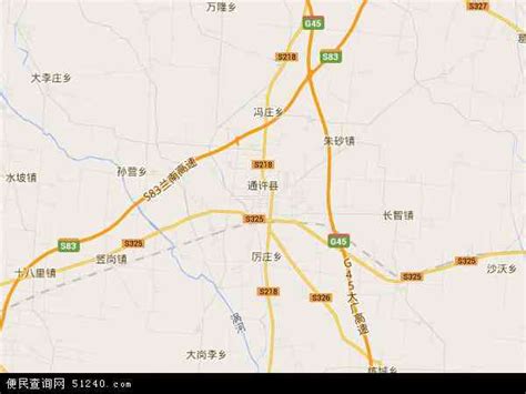 河南省通许县地图通许县河南通许县第21页大山谷图库