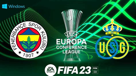 FİFA 23 FENERBAHÇE VS UNİON SAİNT GİLLOİSE 2K QHD 2023 24 UEFA